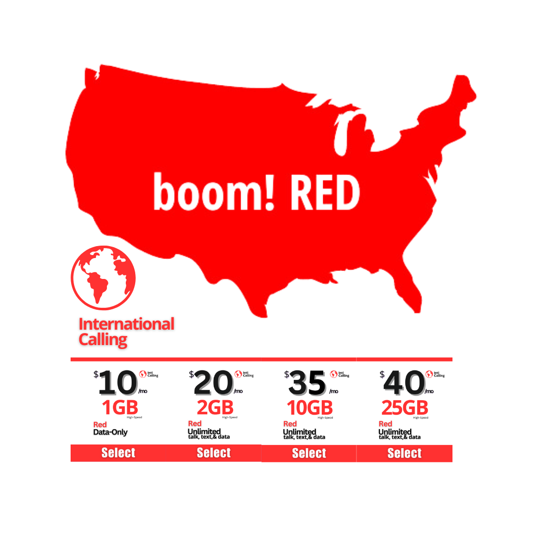 boom! Red – boom! MOBILE